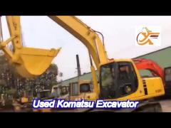 high efficiency used komatsu pc200 6 excavator original japan powerful