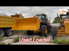 weichai engine 2023 year used sdlg lg958l wheel loader hot sale in africa