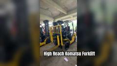 See Why Choose Original Japan Used 3 Tons Komatsu Forklift With 3 Stages 4.5 Meters Lift Height
