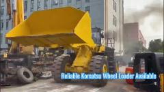 See Why Choose Original Japan Used Komatsu WA500-3 Wheel Loader In Excellent Condition
