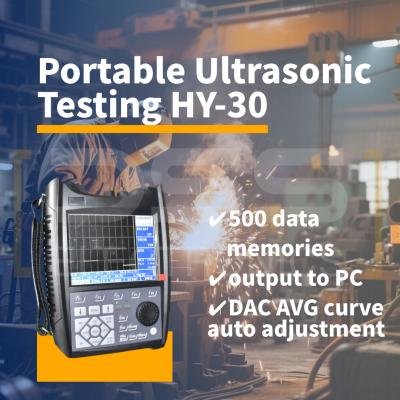 China Colorful Digital Ultrasonic Flaw Detector Continuous Work Time More Than 8 Hours for sale