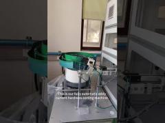 Vídeo do parafuso automático de triagem de dureza de corrente de redemoinho