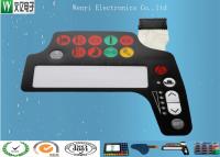 China Membrane Switch Keypad Polydome Switch With 0.1mm PET Silver Paste Circuit Custom for sale