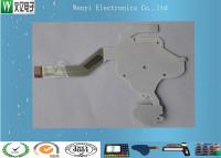China 0.5mm Pitch Polyester Base Capacitive Touch Sensor Circuit 200g Touch Force Silicone Key for sale