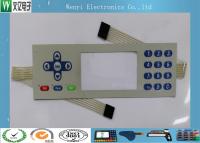 China Clear LCD Window Embossing Membrane Switch Keypad With High Glossy for sale