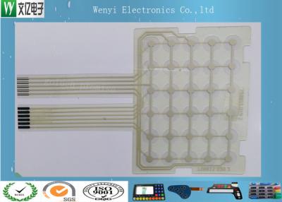 China EMI Shield Printed Double Layer PET Flex  Circuit Combine with Rigid PCB Board 2.54mm Pitch for sale
