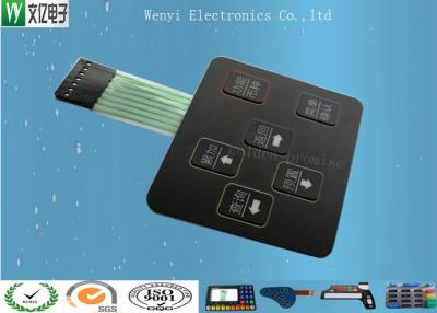 China chaves do quadrado 3D que gravam o interruptor de membrana com a fêmea 2,54 do tipo de ChangJiang, 4 conectores de Pin à venda