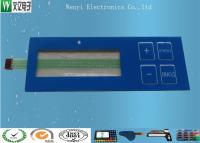 China Glossy Membrane Touch Switch / Luxing Backadhesive Membrane Switch Keypad for sale