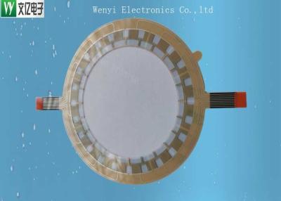 China SGS 0.125mm PET Based Flexible ITO Capacitive Touch Circuit for sale