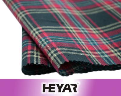China 100% Cotton 16 Wale Christmas Corduroy Yarn Dyed Shirting Fabrics for sale
