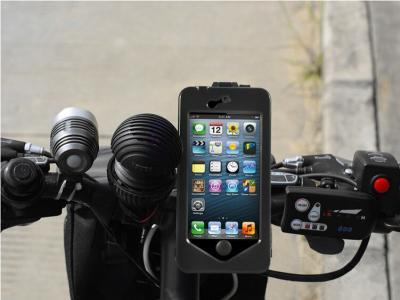 China iPhone 6 Rotating Bicycle Handlebar Stand Holder Mount Waterproof  Weatherproof Case for sale