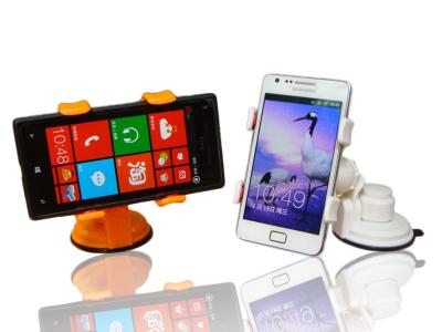 Cina Supporto universale del supporto dell'automobile della presa del parabrezza, supporto girante dell'automobile di aspirazione per il iPhone 5S/Samsung S5/GPS in vendita