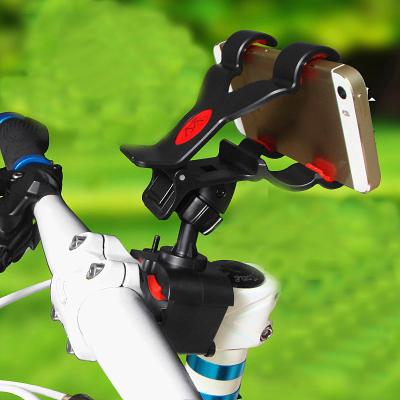 Cina Supporto universale di bianco/nero bici del telefono cellulare per il iPhone 5S, supporto flessibile del manubrio della bicicletta in vendita