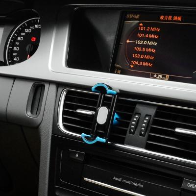 China Hollow Phone Bracket Car Air Vent Mount Holder Stand Windshield Mount for sale