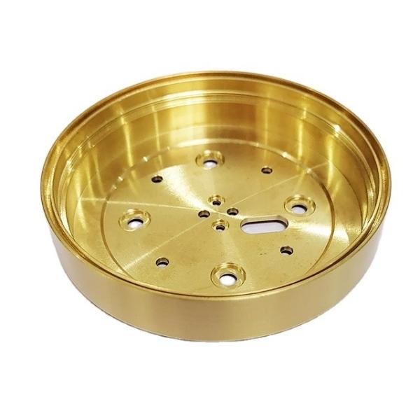 Quality China Manufacturers customized CNC hardware parts of brass stamping lamp parts for sale