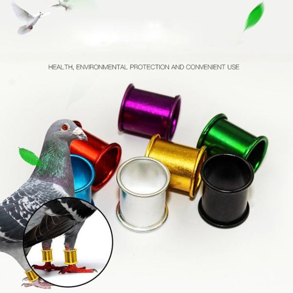 Quality Multi-Size Aluminum Bird Ring with Coating Plating Anodizing and Polishing for sale