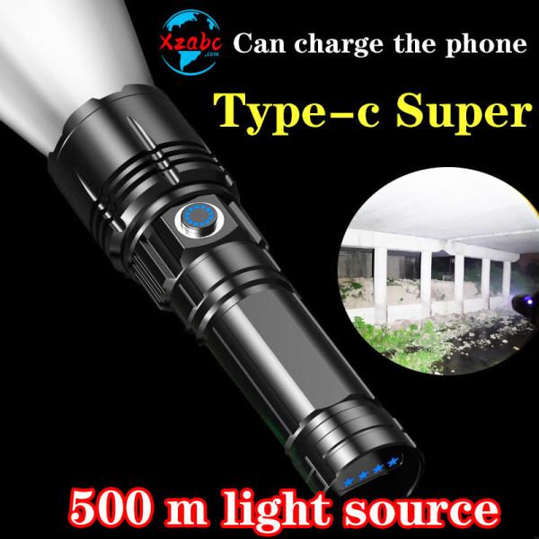 Quality Super hotsale Laser flashlight Military Industry Quality 500M light source Can charge the phone for sale