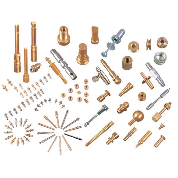 Quality cnc turning parts M3 M4 Heat Set Insert Nuts Female Thread Brass Knurled Inserts Hot Melt Nut Embed Parts for sale