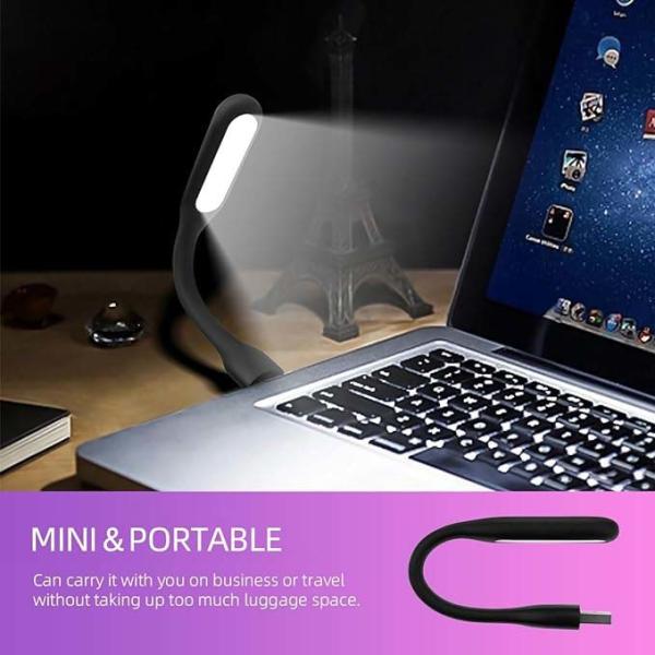 Quality LED Light Lamp for Power Bank Portable Eye Care Mini Night Light, USB Gooseneck for sale