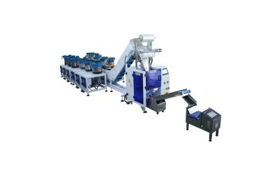 China Counting Fastener Packaging Machine 220V Nut And Bolt Packing Machine for sale