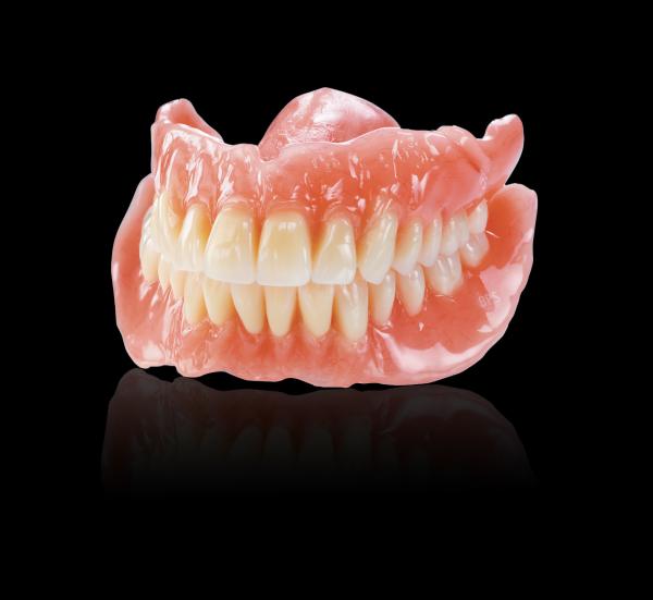 Quality Pink Full Acrylic Denture Natural Looking Complete Acrylic Denture Customizable for sale