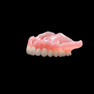 China Printed Full Removable Dentures Digital Complete Denture Pink for sale