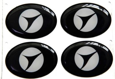 China Shiny Black Resin Epoxy Dome Stickers Environment-friendly for Thin-film Switch for sale