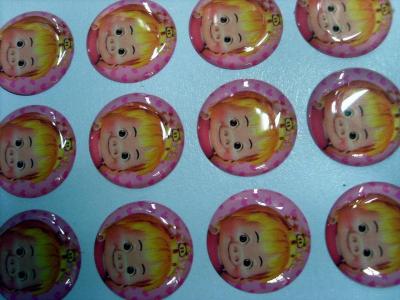 China Cute Pig Crystal Epoxy Resin Stickers Decoration For Kids Toys for sale