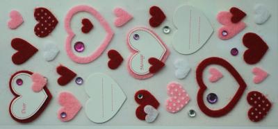 China Cute Japanese Puffy Stickers , Love Heart Stickers 3D Dimensional for sale