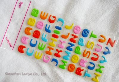 China Foam Glitter Letter Stickers (LAM-OS-112) for sale