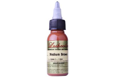 China OEM Safety Permanent Pigments Makeup Medium Brown Cosmetic Tattoo Ink for sale