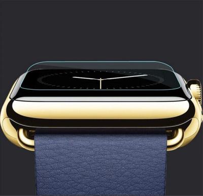 China Corning Glass 9H 2.5D Apple Watch Tempered Glass Screen Protectors for sale