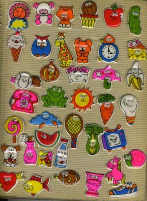 China Removable decorative puffy sticker for kids for sale