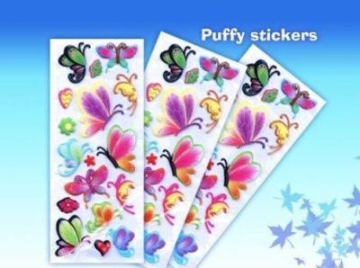 China puffy sticker-new style for sale