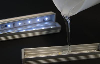 China Crystal Transparently Low Viscosity Two Part Epoxy Resin With High Hardness for sale