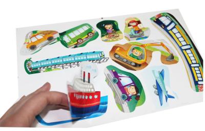 China Cartoon Removable Auto Decals Self Adhesive Vinyl Stickers For Cars for sale