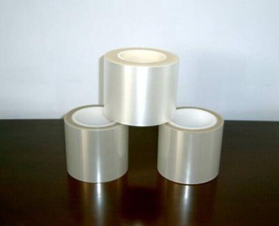 China High Clarity PET Protective Film Low Tack Silicone Adhesive Bubble Free for sale