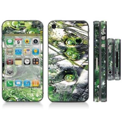 China Forest Branch Pattern Cell Phone Colored Protective Film For IPhone4/4s Skin for sale