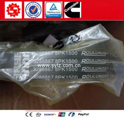 China Cummins Hot Sale Genuine Cummins Drive Belt 3288867, poly V ribbed belt for sale