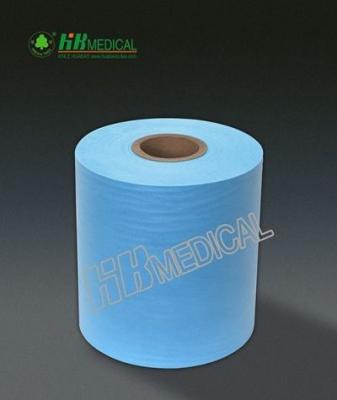 China Crepe paper film laminated PP with 30-300gsm white/blue color for sale