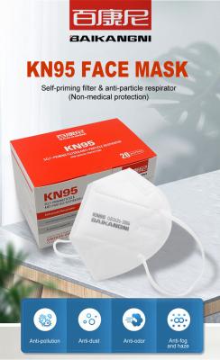 Cina Maschere di protezione amichevoli di inquinamento 25gsm Earloop KN95 di Eco anti in vendita