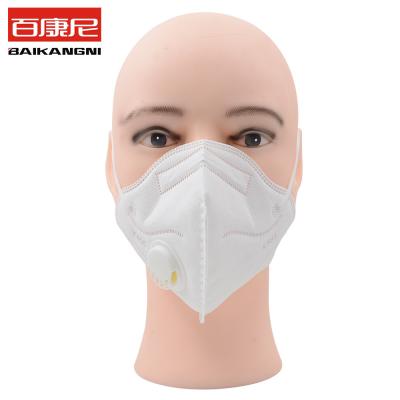 Cina Maschere di protezione pieghevoli protettive personali di GB2626 KN95 FFP2 con la valvola per aria in vendita