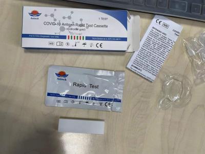 Cina CE adulto di Kit Saliva TGA della prova dell'antigene Covid-19 della classe II in vendita