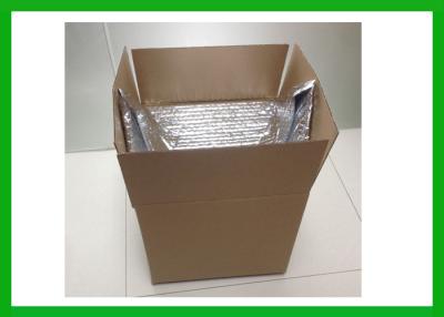 China Cold Pack Insulated Box Liners Cold Pack Box For Mailing Meat for sale