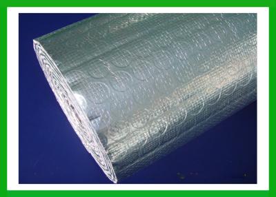 China Air Cell Silver Double Bubble Foil Insulation Bubble Wrap Environmentally Friendly for sale
