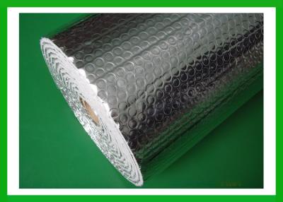 China Double Sided Thermal Insulation Material White Bubble With Aluminum Foil for sale