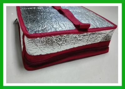 China Cold Chain Silver EPE Foam Insulated Foil Bags Tempreture Keeping Insulated Box for sale