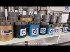 HQ Diamond Core Drill Bit For Exploration Core Drilling ISO9001