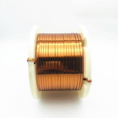 China 0.10mm-8.00mm Rectangular Copper Wire Aiw / Uew / Piw Enameled for sale