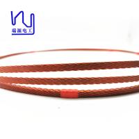 China 1.0mm * 10 Stranded Copper Litz Wire Continuously Transposed Conductor for sale